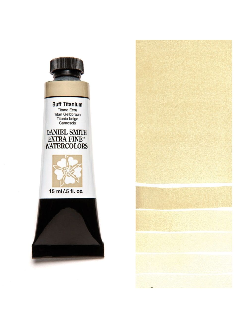 Aquarela Daniel Smith Tubo 5ml - Cor Buff Titanium - 009